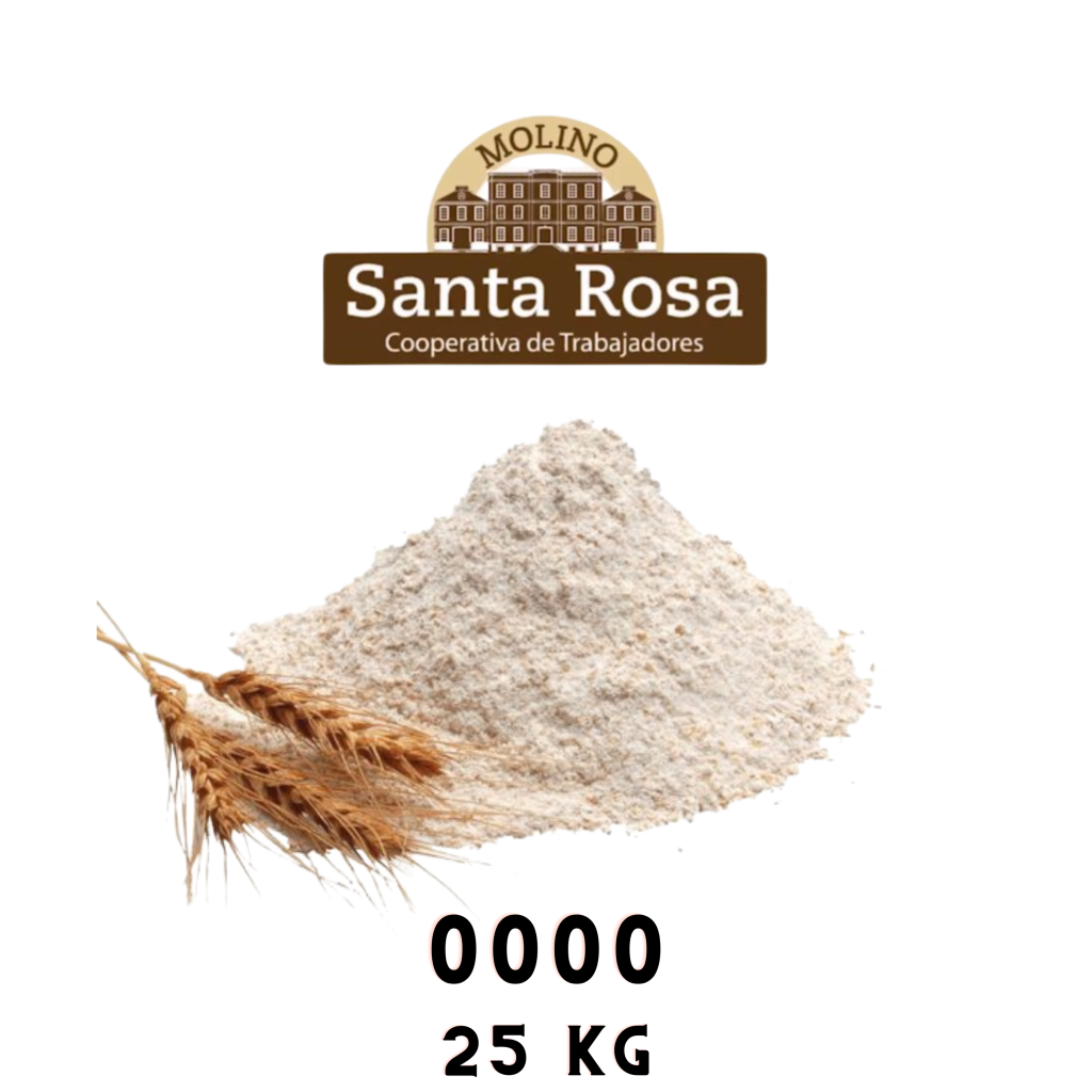 Harina Molino Santa Rosa 0000 x 25kg – Magus