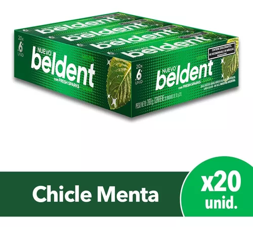 Chicle Beldent x 20 und Menta – Magus