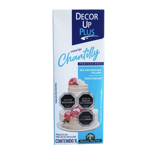 Crema Vegetal Chantilly Decor Up Tetra 1L – Magus
