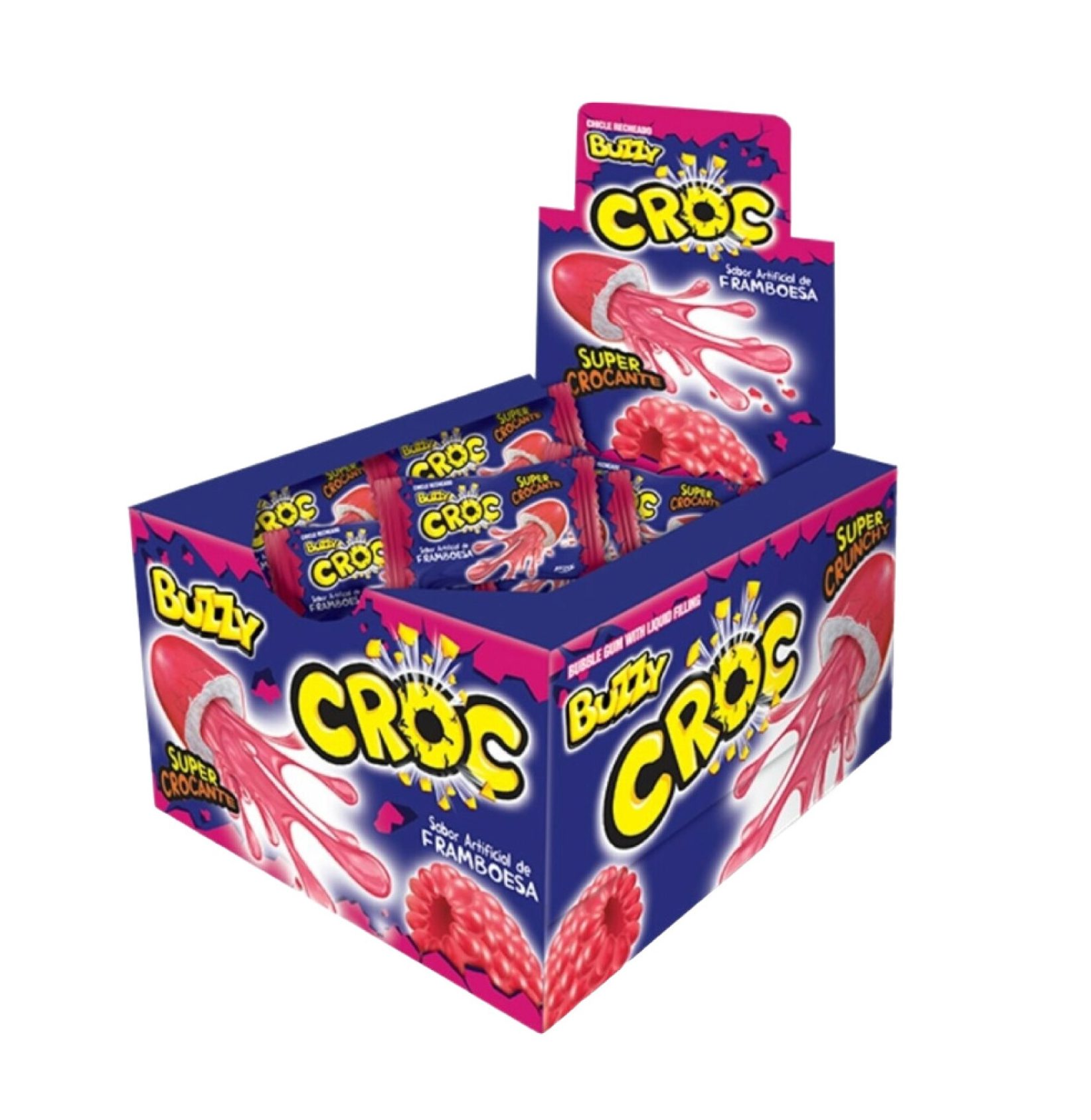 Chicle Buzzy Croc Frambueza 40 und 172gr – Magus