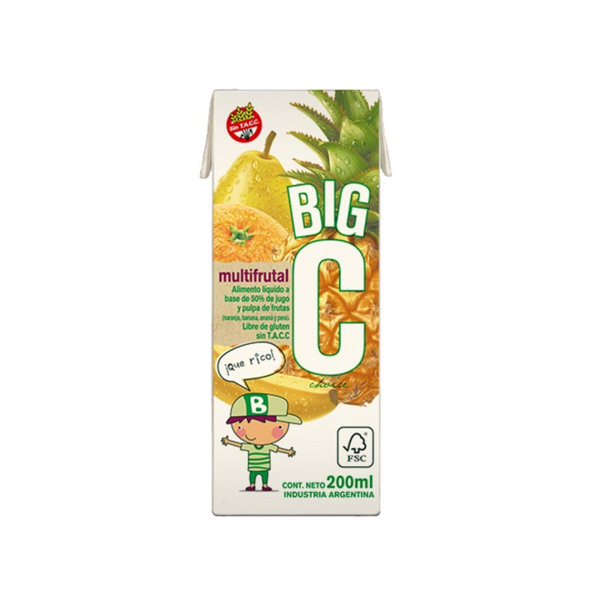 Jugo Big C 200ml Sabor MULTIFRUTA – Magus