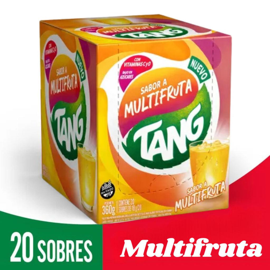 Jugo Tang 360gr x 20 Sobres Sabor Multi Fruta – Magus