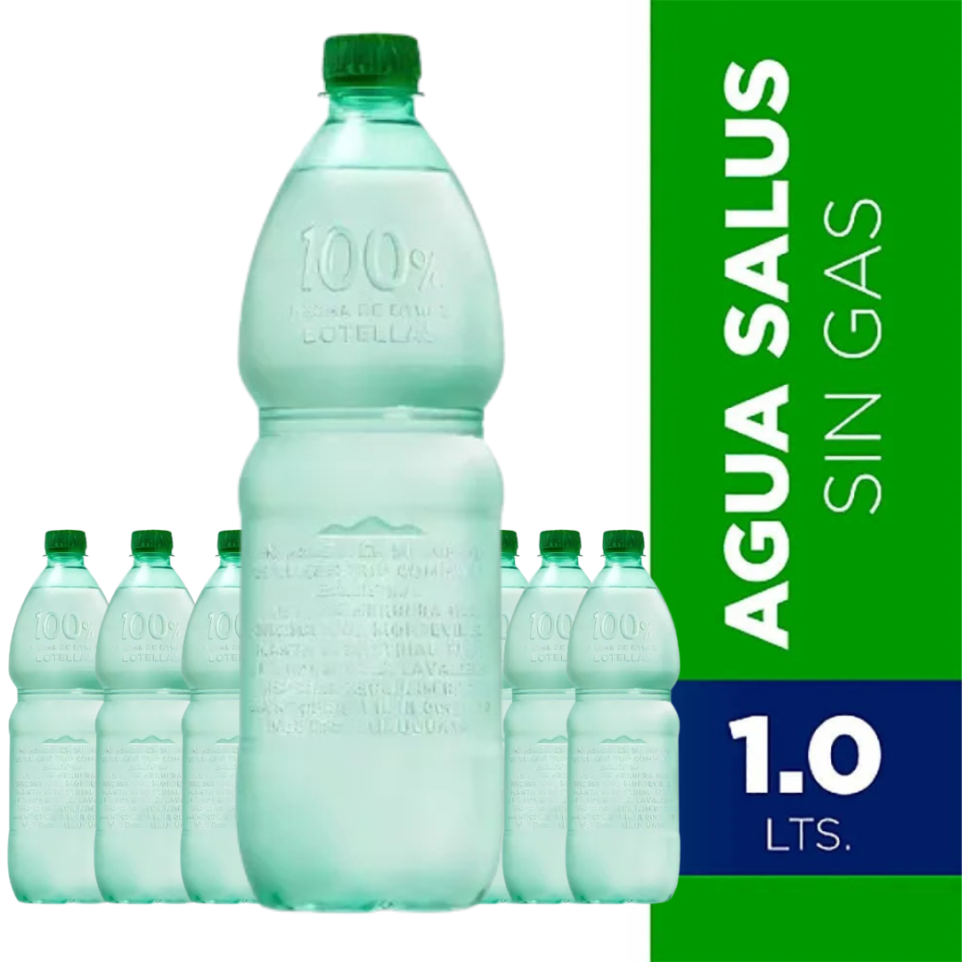 Agua Mineral Sin Gas Salus 1L PACK x 6 unidades – Magus
