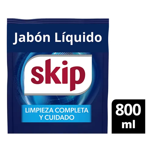 Jabón Liquido Skip 800ML Limpieza Completa Y Cuidado – Magus